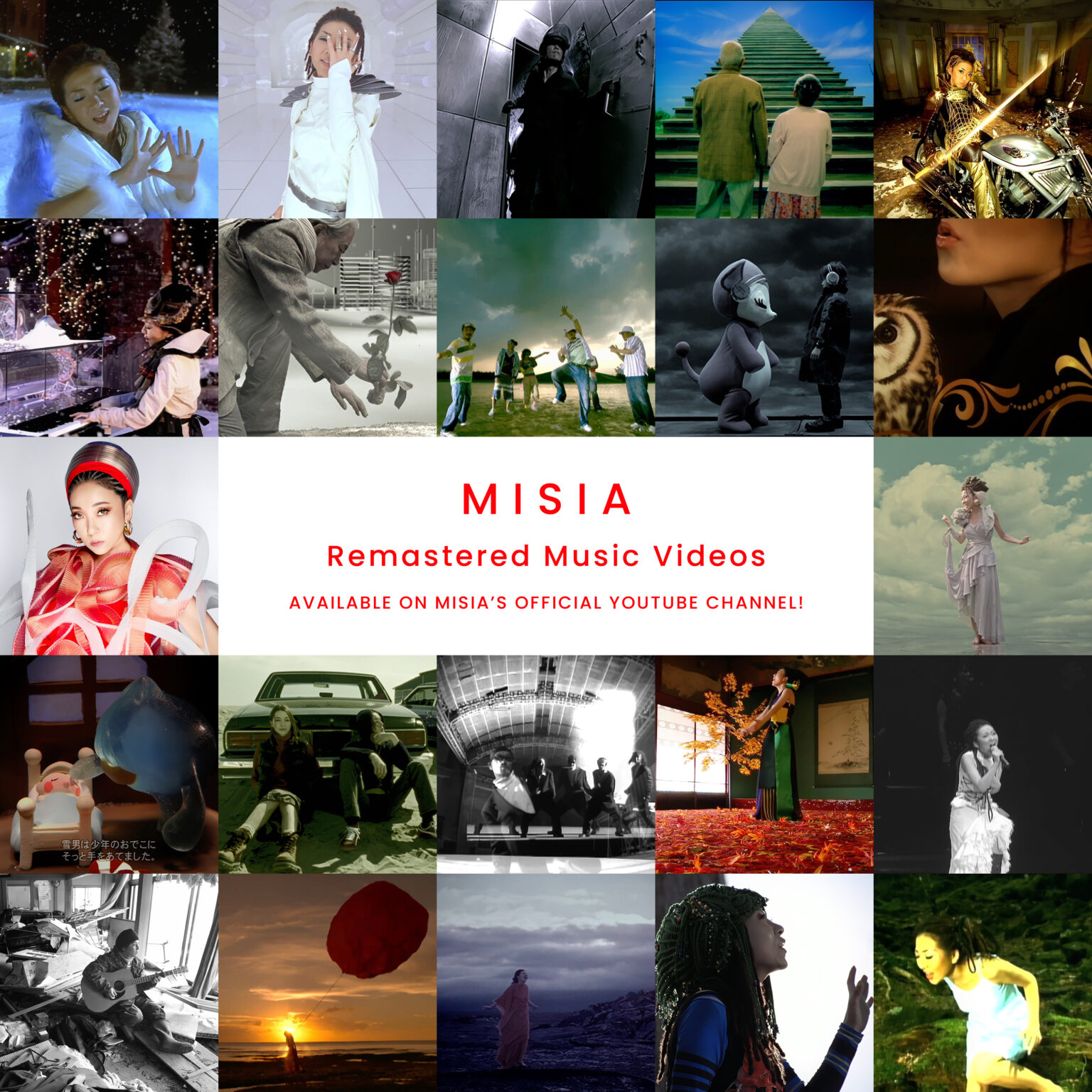 MISIA過去楽曲から21作品のミュージックビデオのリマスター版をYouTubeで公開！ | NEWS | 【公式】MISIA | MISIA OFFICIAL SITE